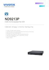 VIVOTEK Inc.のカタログ・会社概要・製品情報 | メトリー